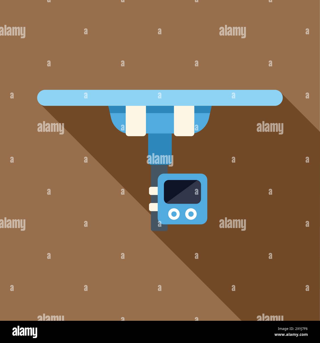 Electronic fish finder Stock Vector Images - Alamy