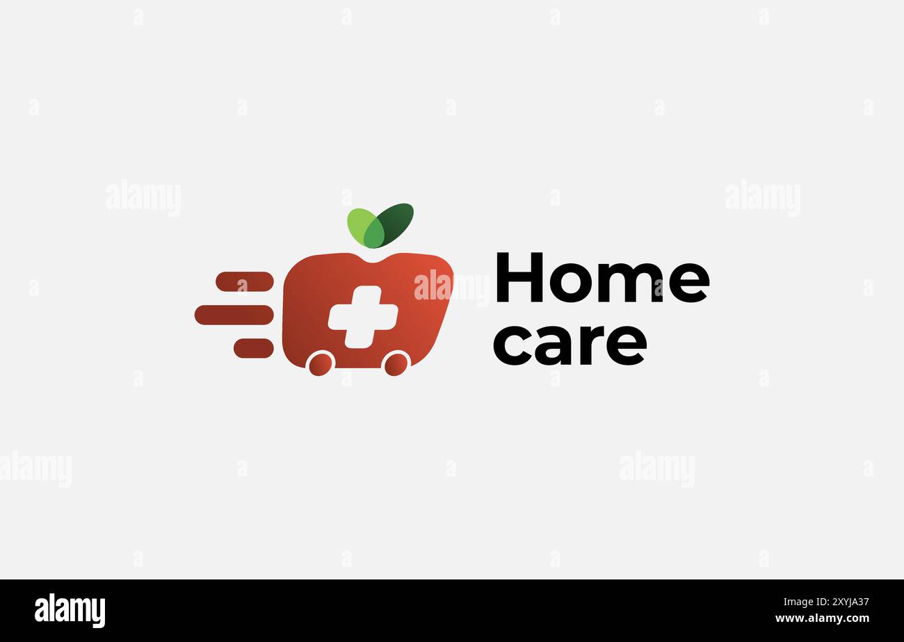 Home care nurse and bag Stock Vector Images - Alamy