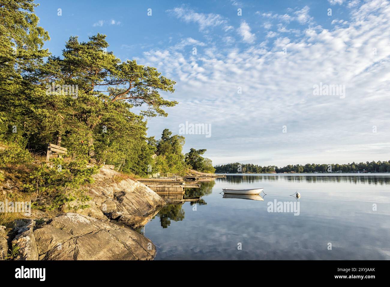 Archipelago on the Swedish coast off Stockholm Stock Photo - Alamy