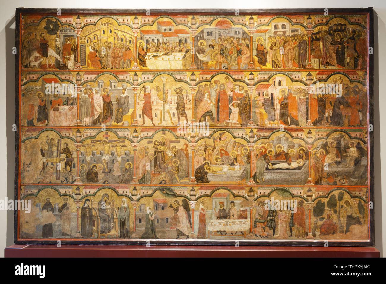 Altarpiece of the passion of Christ, 1290-1305, anonimo, originating ...