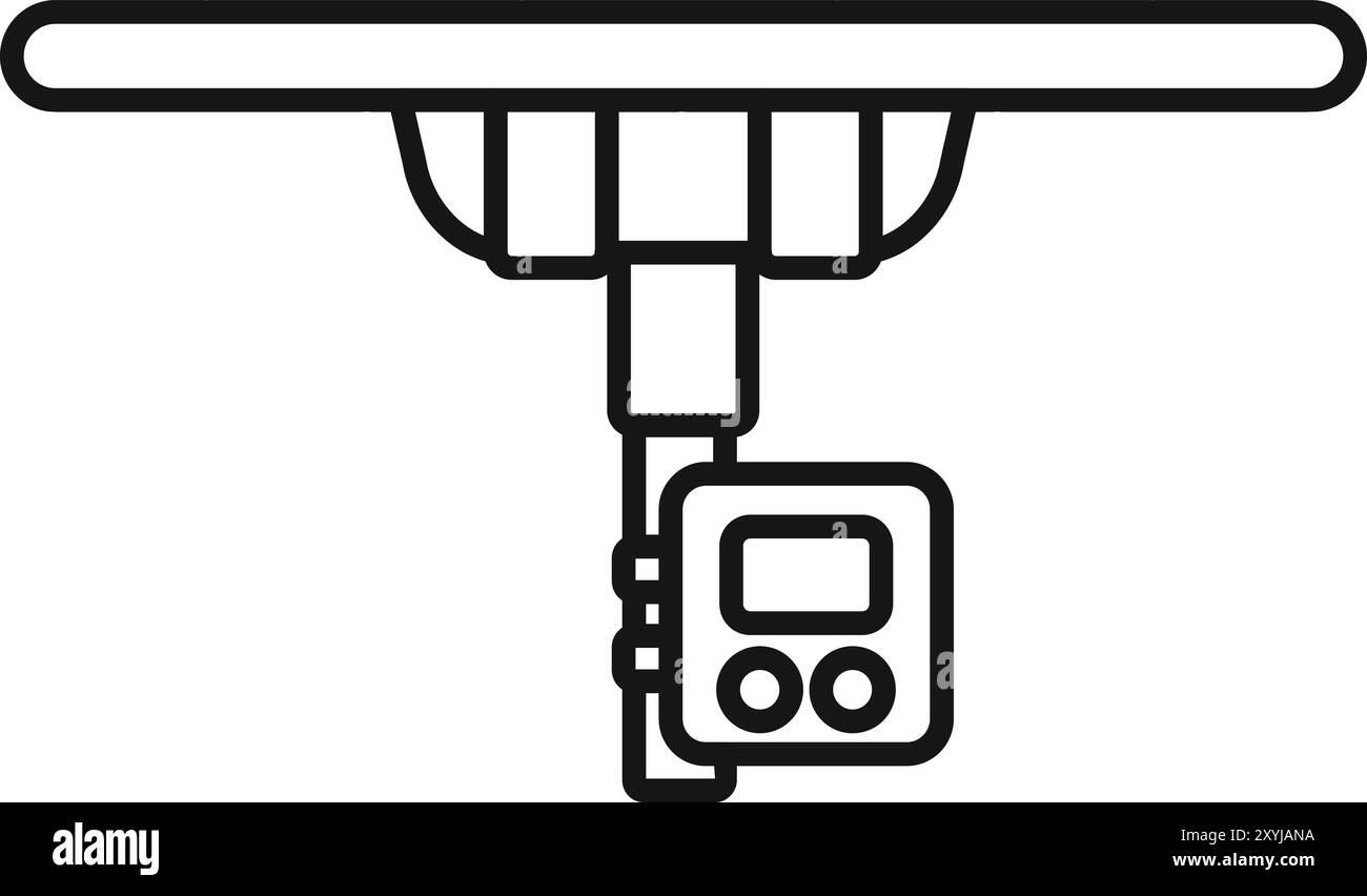 Direction finding radio Stock Vector Images - Alamy