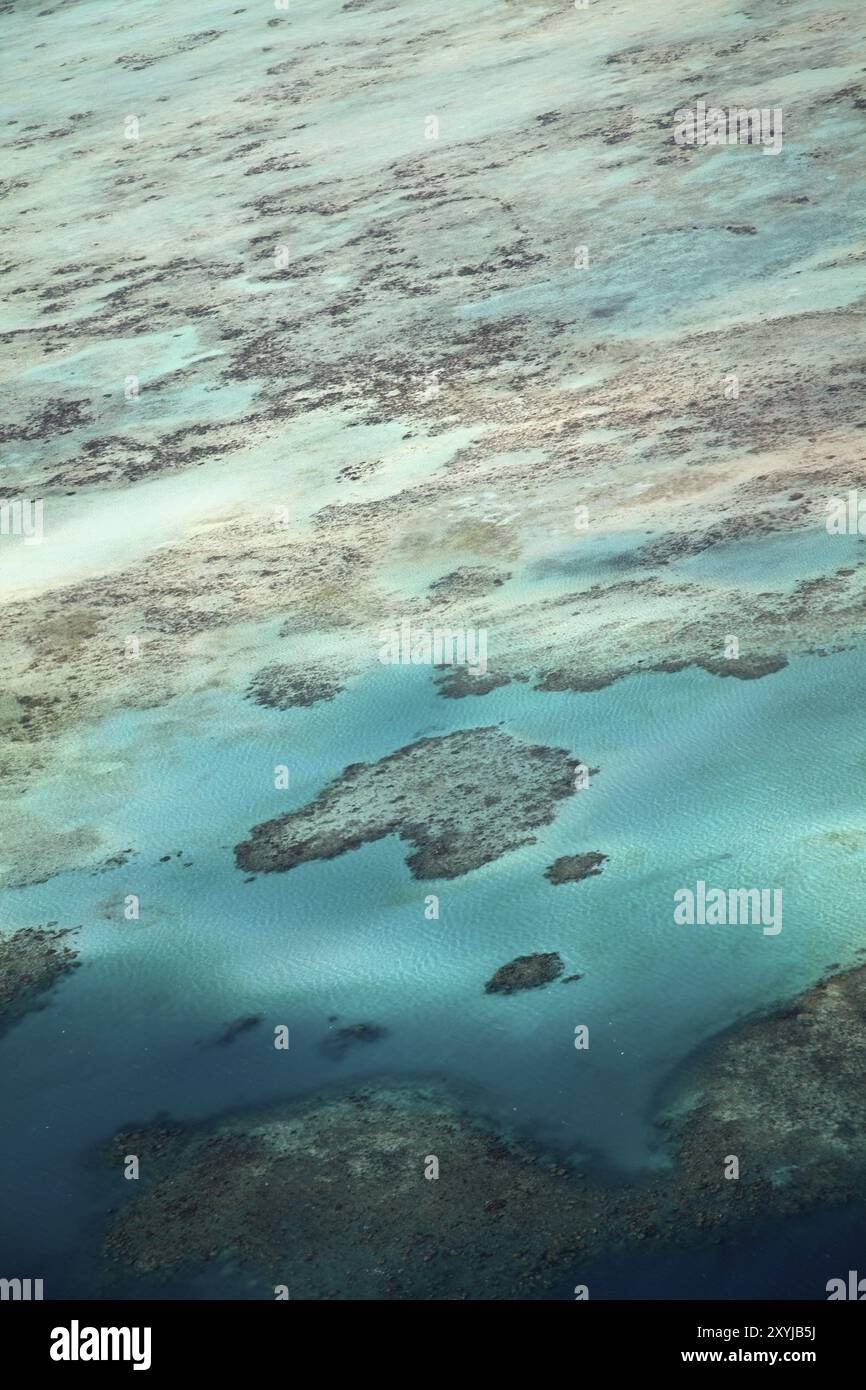 The Great Barrier Reef World Heritage Site near Port Douglas Stock ...