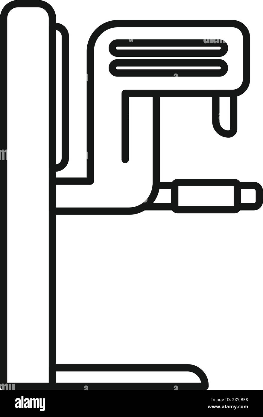 Electric belt sander icon representing a power tool used for smoothing ...