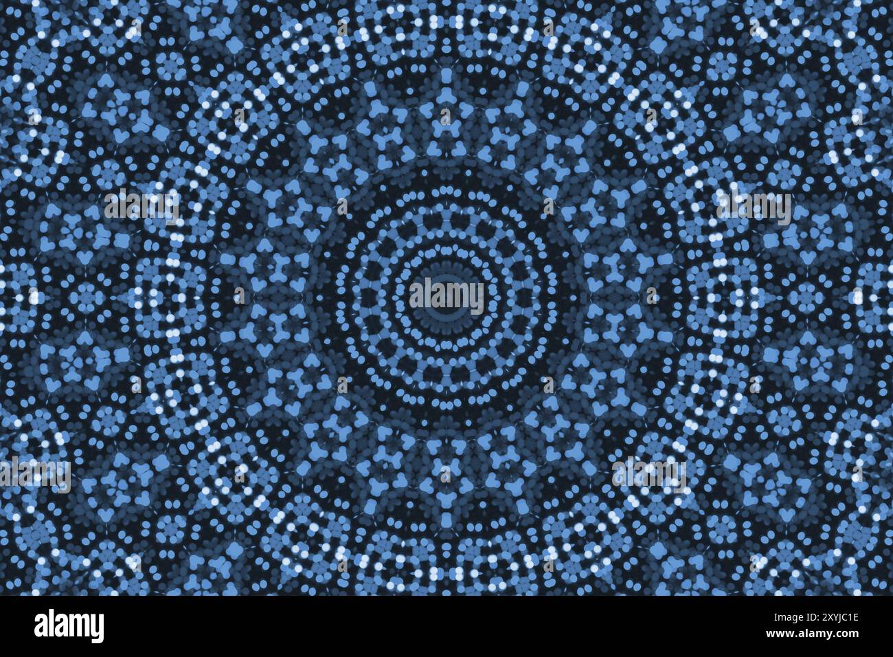 Abstract concentric circular pattern reflective hi-res stock ...