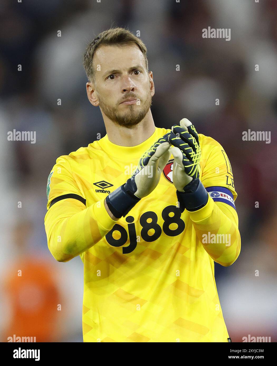 File photo dated 28-08-2024 of Bournemouth goalkeeper Neto. Arsenal ...