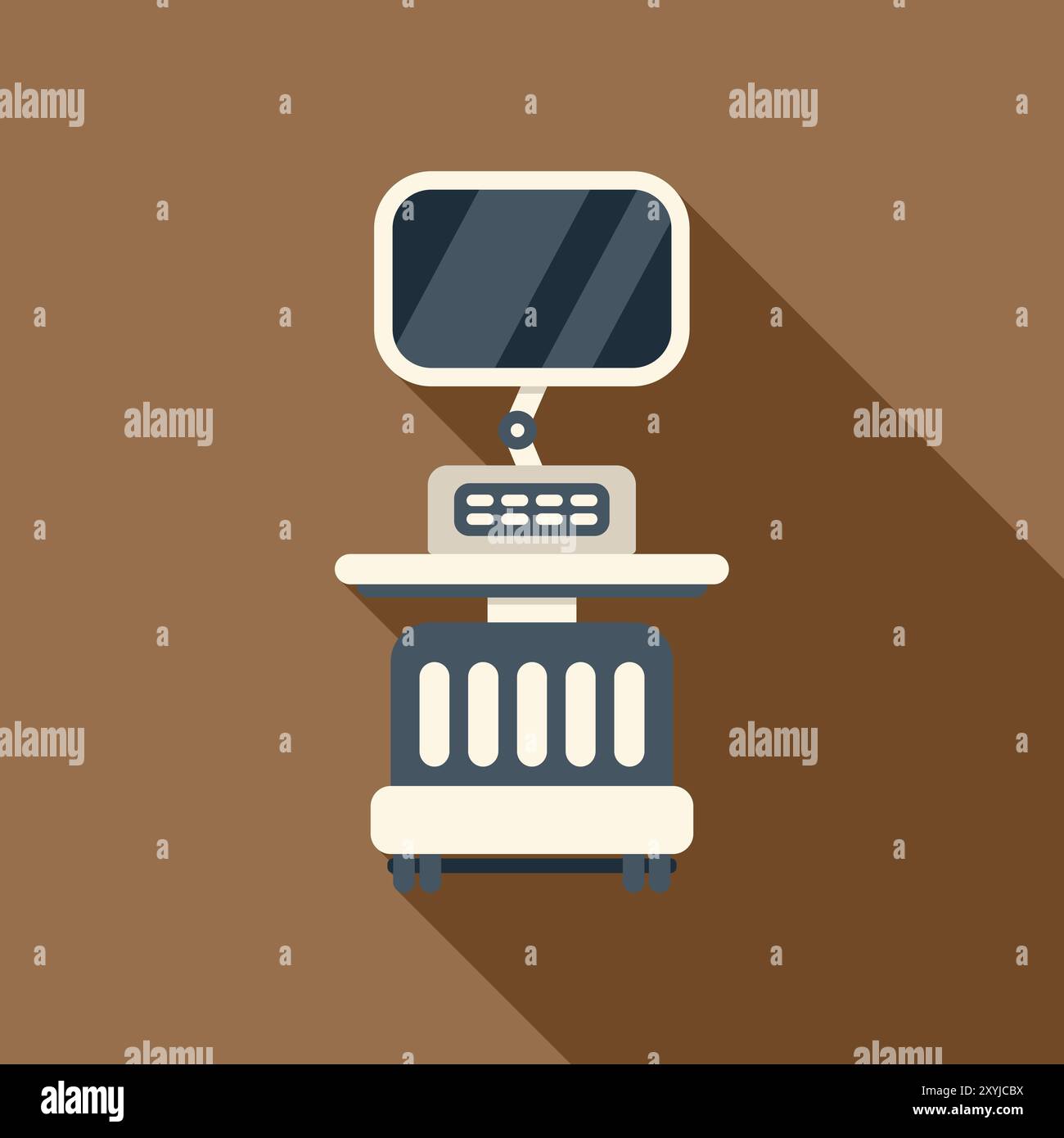 Healthcare on wheels Stock Vector Images - Alamy