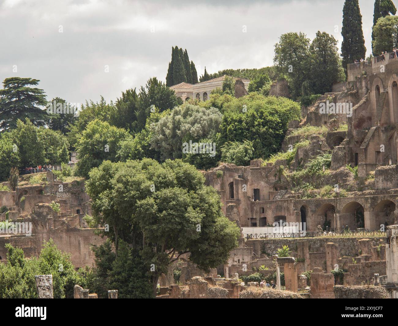 Lush green landscape ruins hi-res stock photography and images - Alamy