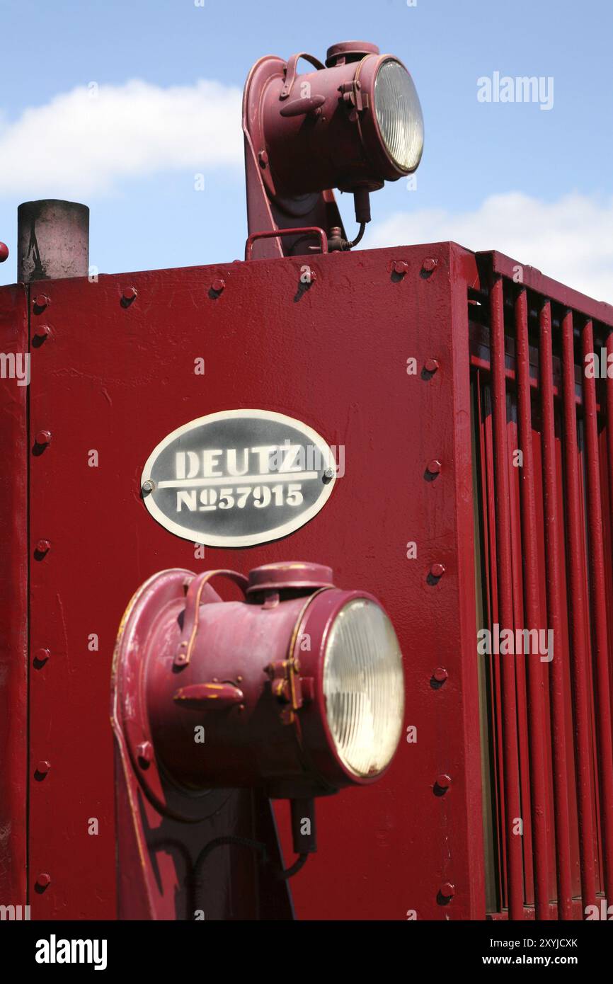 Classic car rails Stock Photo - Alamy