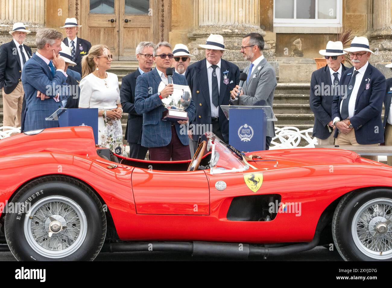 The Best of Show Salon Prive Concours 2024 at Blenheim Palace Woodstock Oxfordshire UK A 1957 ...