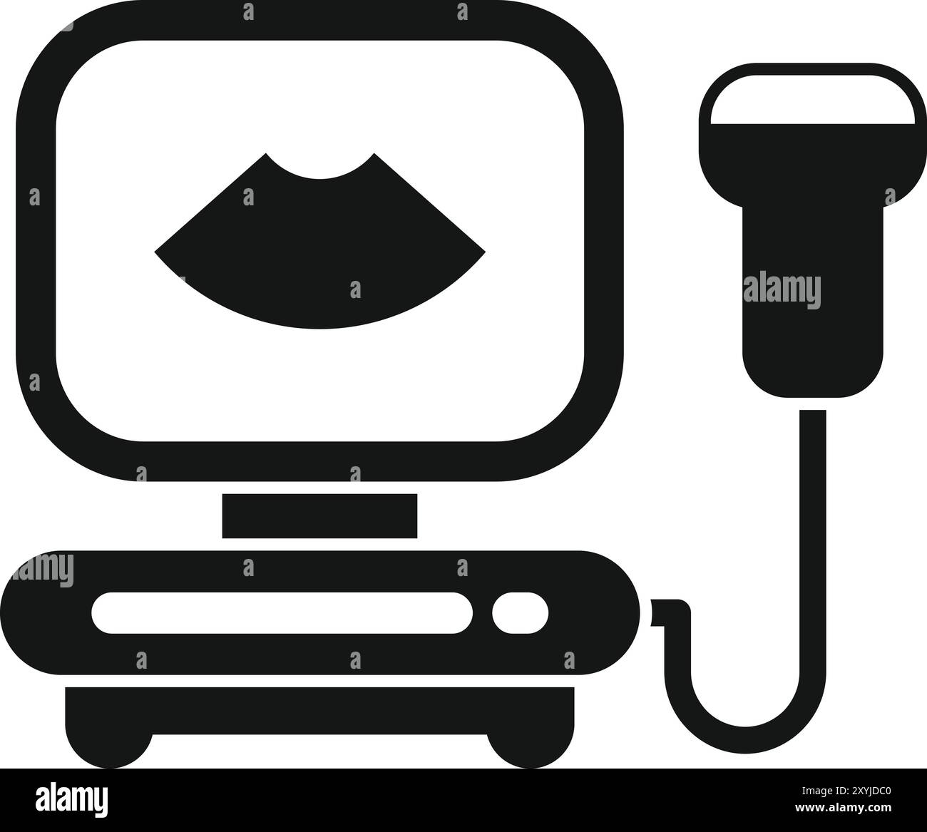 Sonography device Black and White Stock Photos & Images - Alamy