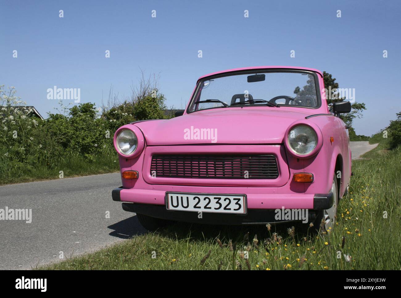 Pink trabi hi-res stock photography and images - Alamy