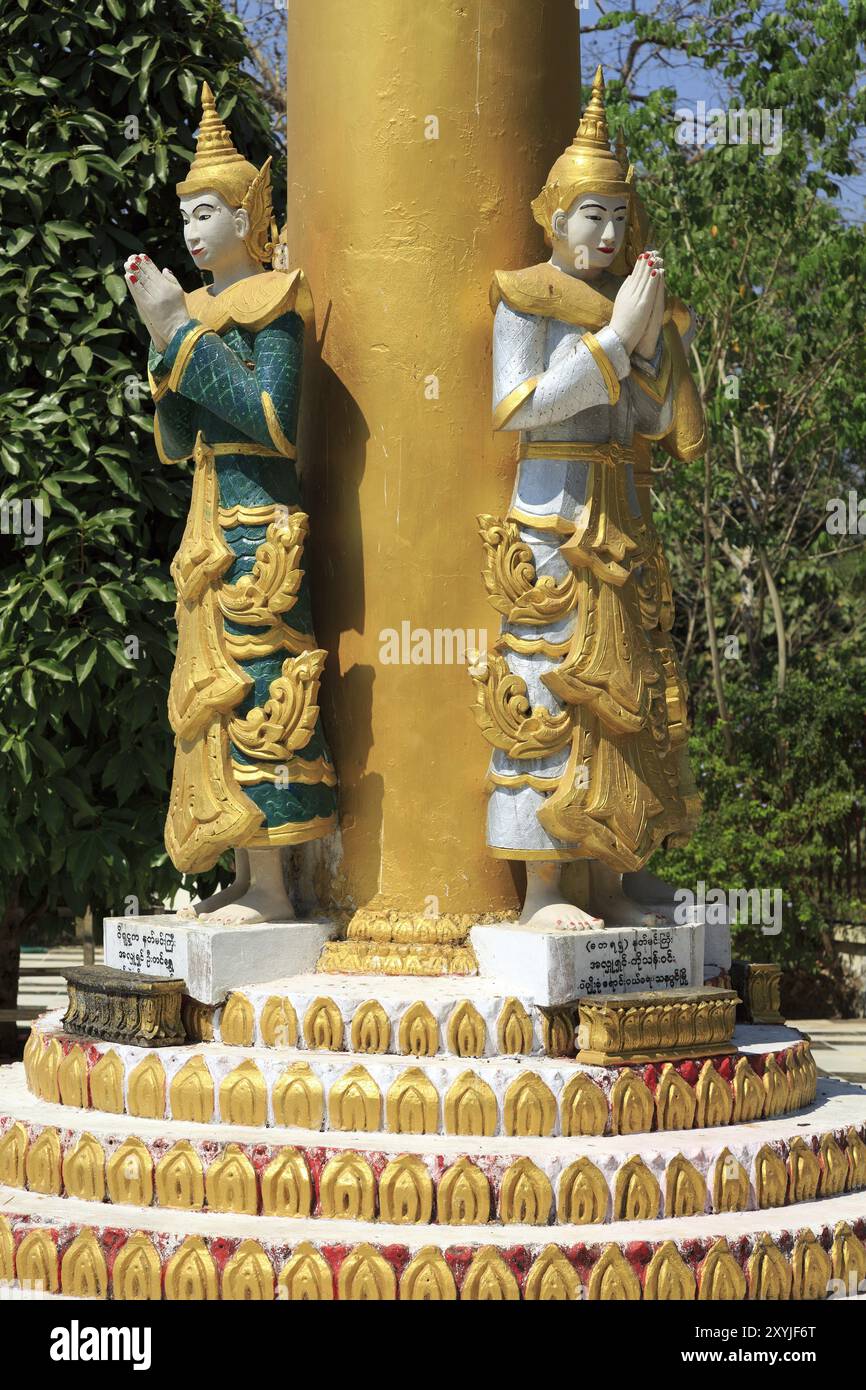 Guardian angel buddhist temple hi-res stock photography and images - Alamy