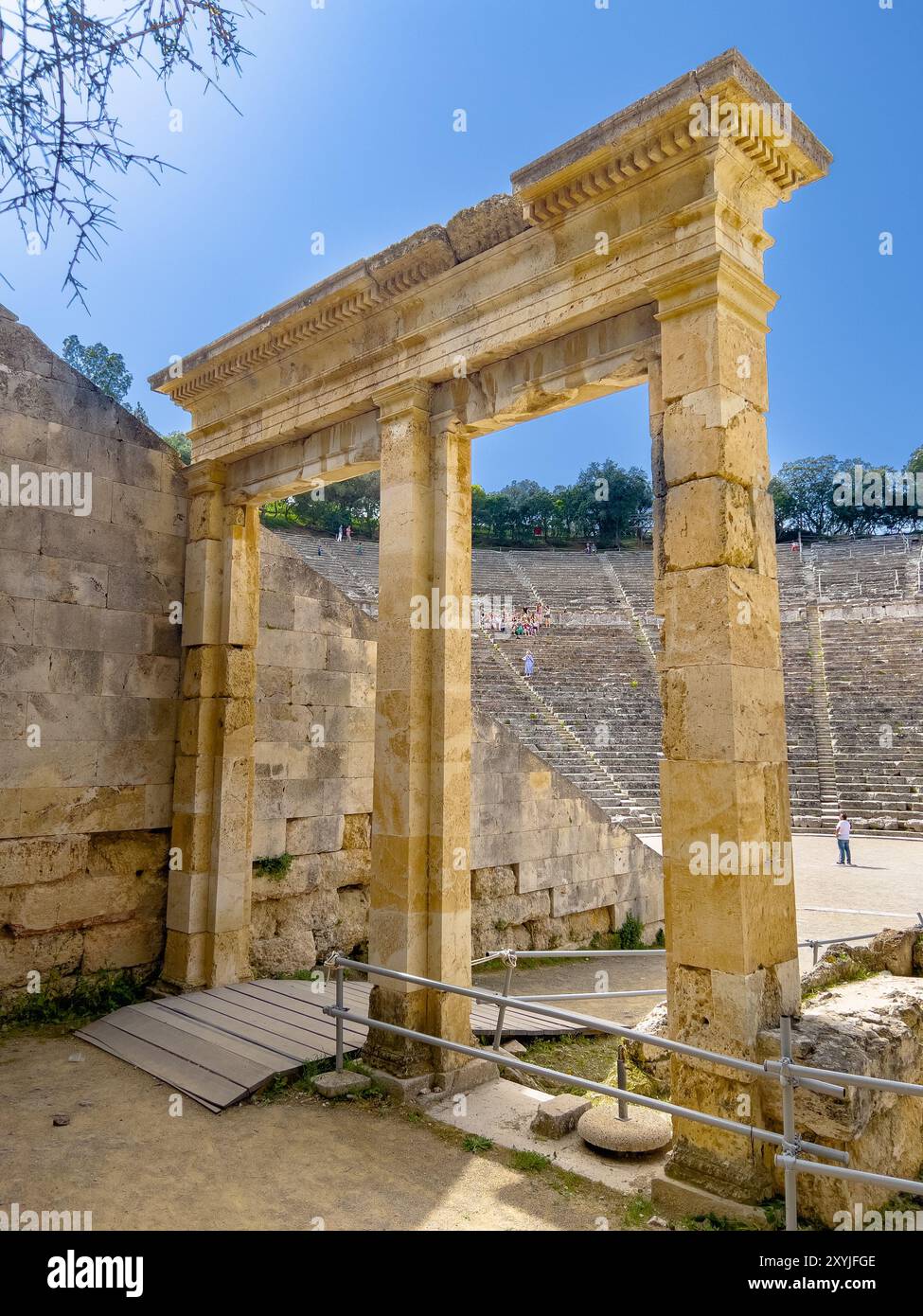 Ancient theater epidaurus epidavros hi-res stock photography and images ...