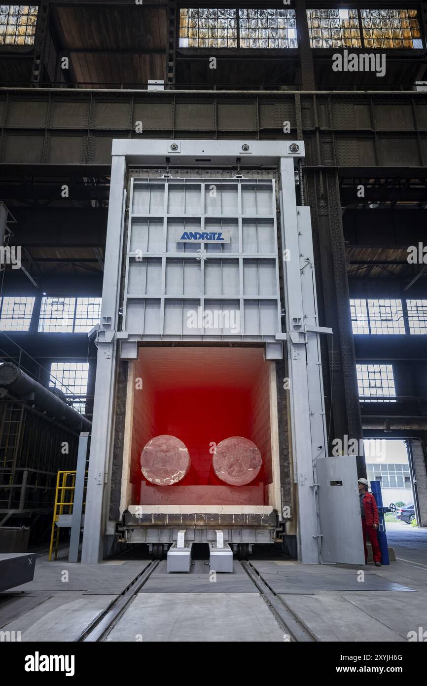 Inauguration of a hydrogen-capable forging furnace at the Groeditz ...