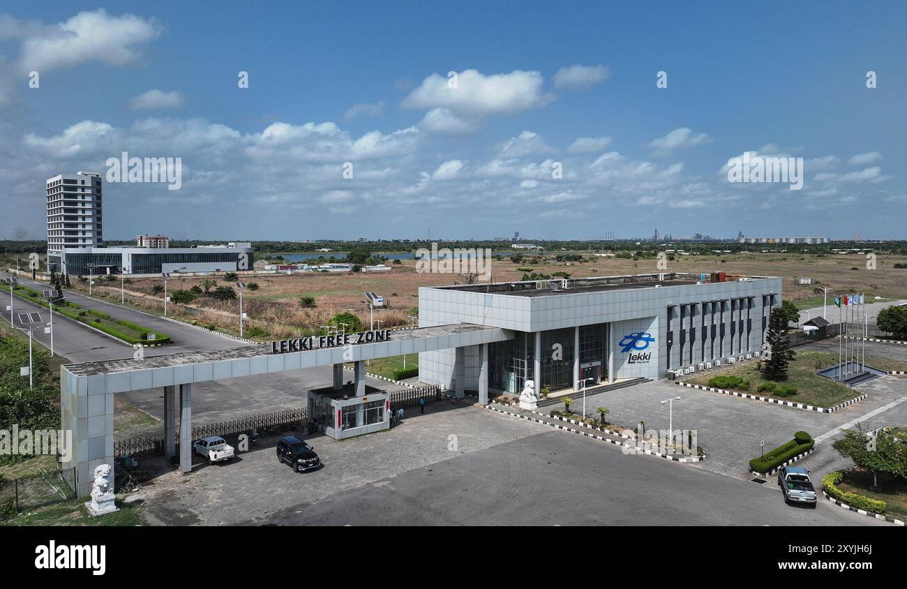 Dar Es Salaam. 1st Mar, 2024. An aerial drone photo taken on March 1 ...