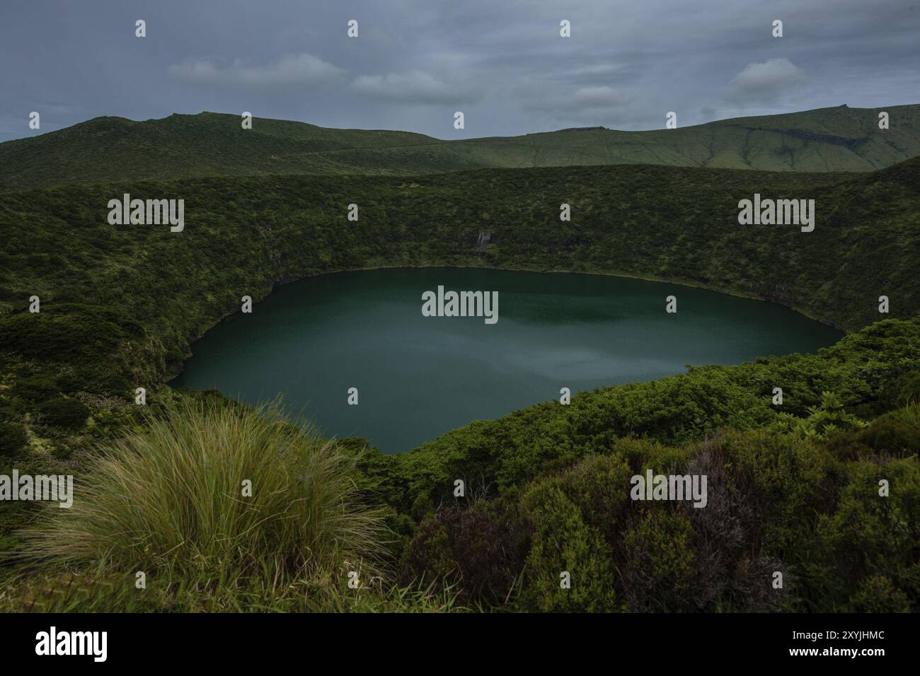 Caldeira, lake, azores Stock Photo - Alamy