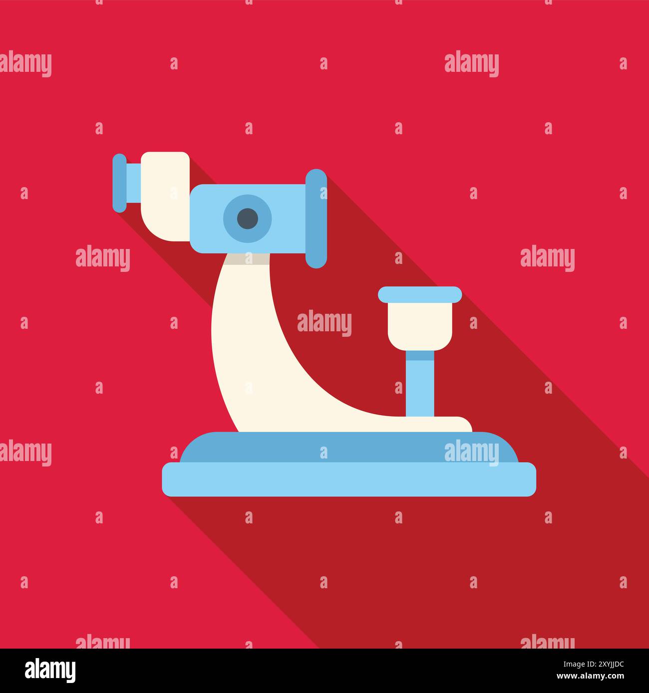 Modern medical device slit lamp Stock Vector Images - Alamy
