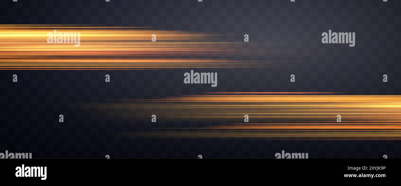 Speed rays, velocity light neon flow, zoom in motion effect, orange glow speed lines, colorful ...