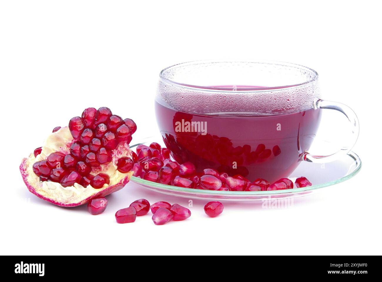 Pomegranate punica granatum fruits Cut Out Stock Images & Pictures - Alamy