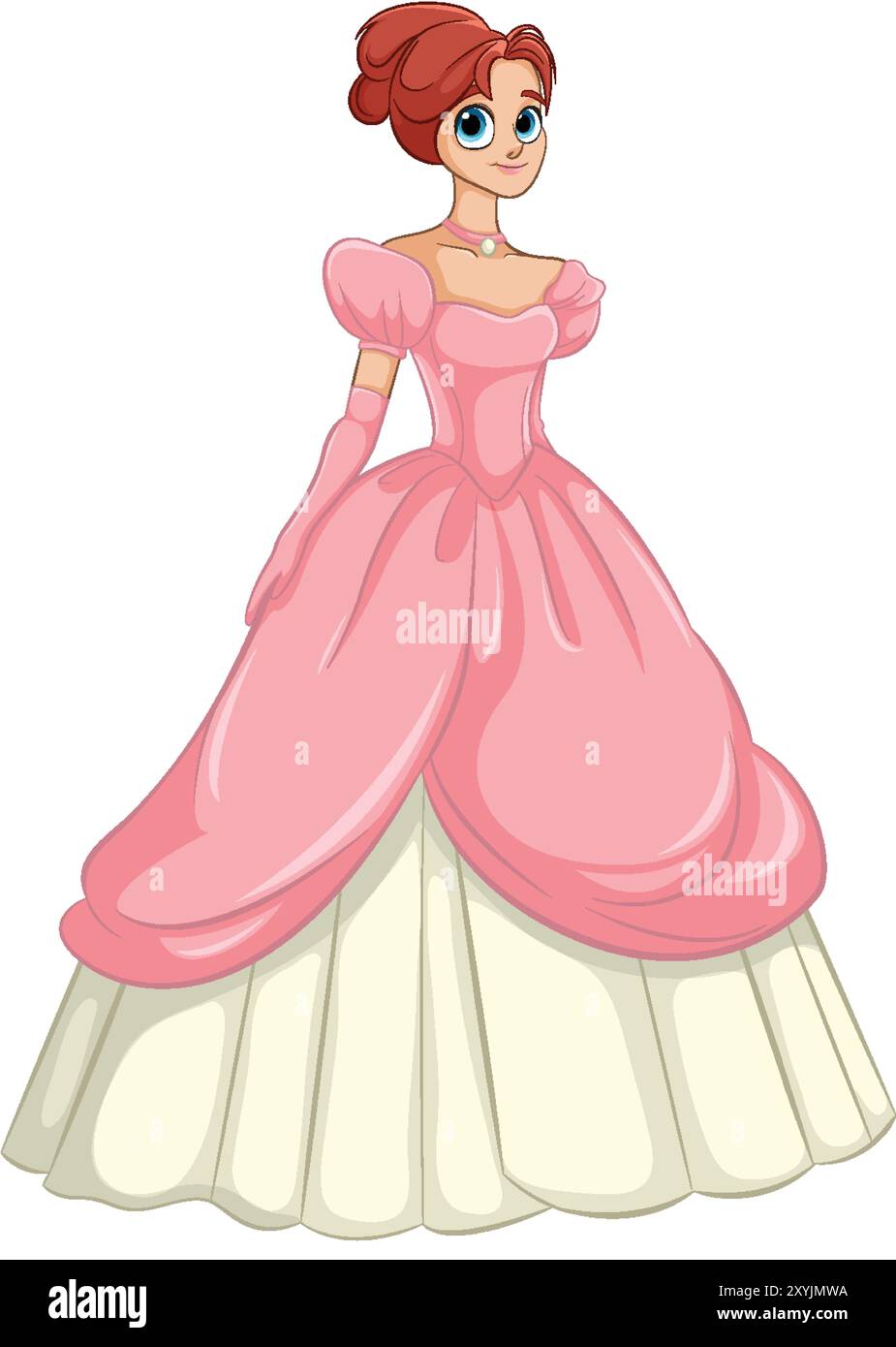 Woman bun in white Stock Vector Images - Alamy