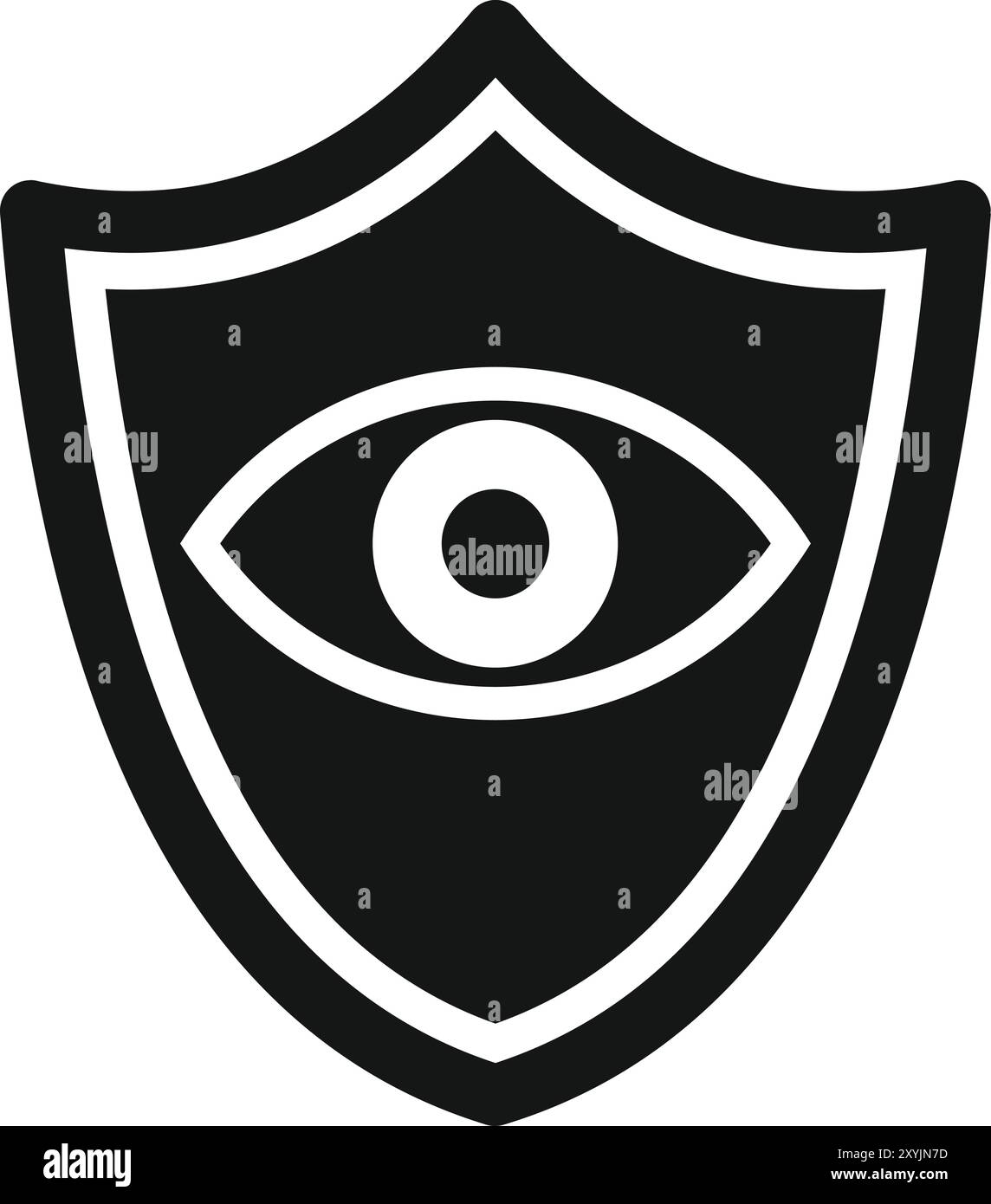 Eye badge clipart Black and White Stock Photos & Images - Alamy