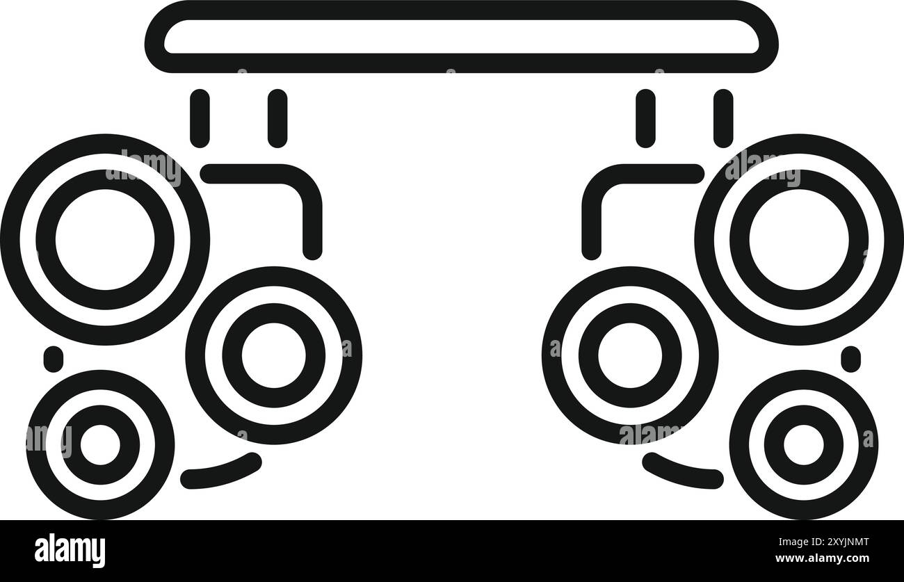 Modern design light hallway Cut Out Stock Images & Pictures - Alamy