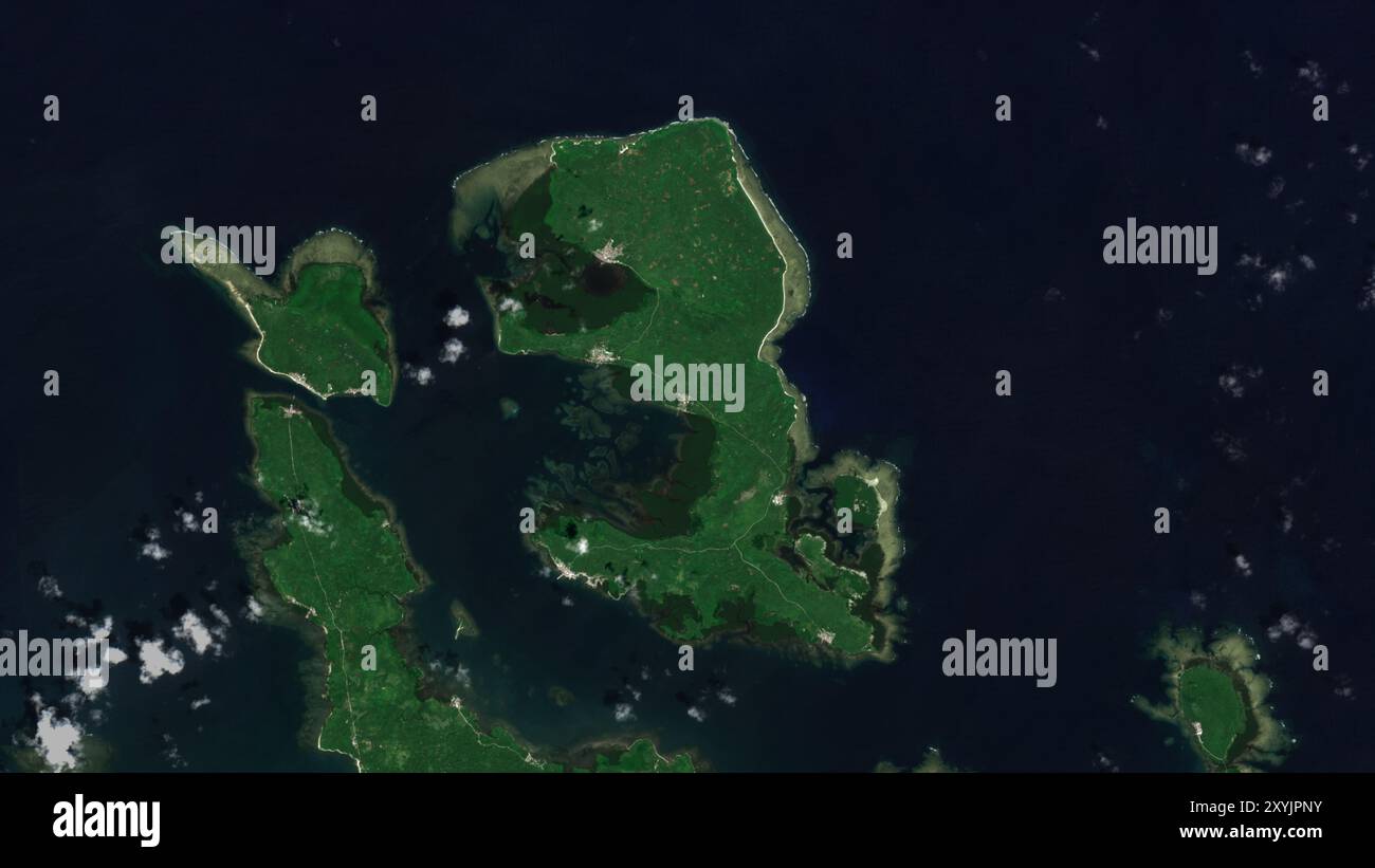 Bastimentos island map hi-res stock photography and images - Alamy