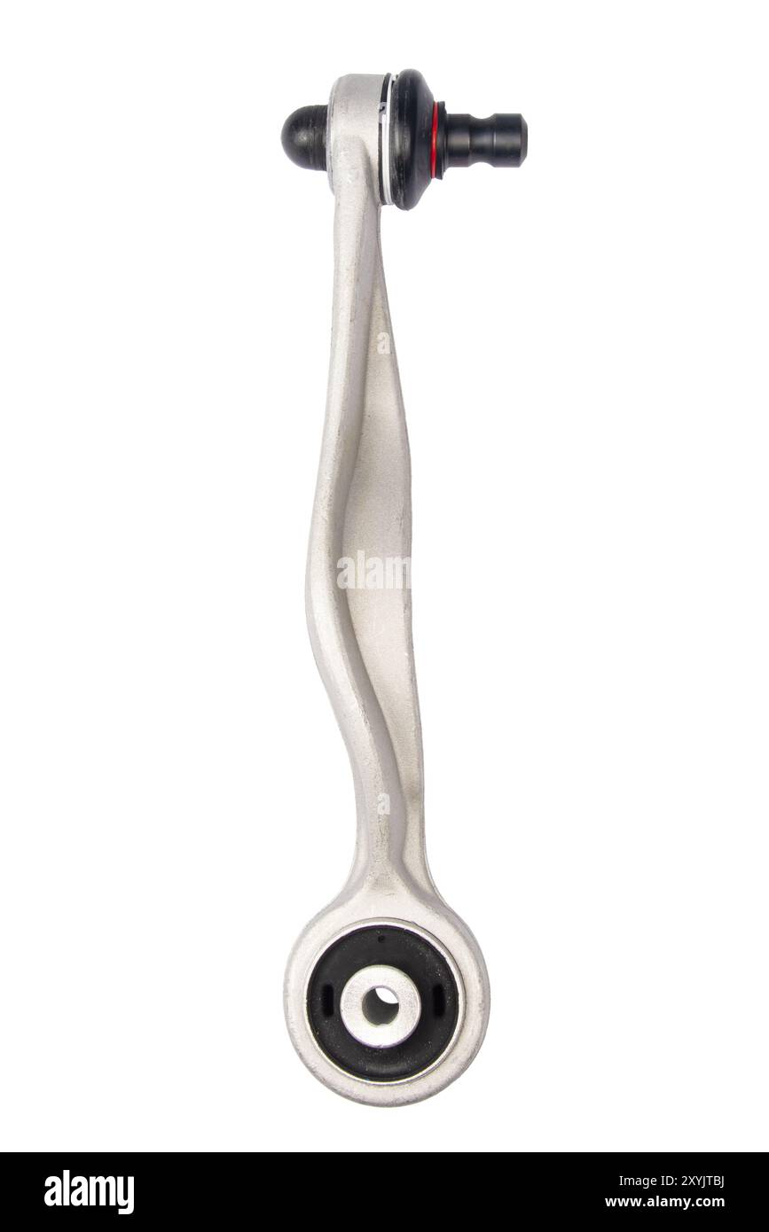 new suspension arm of a vehicle on a white background. New suspension ...