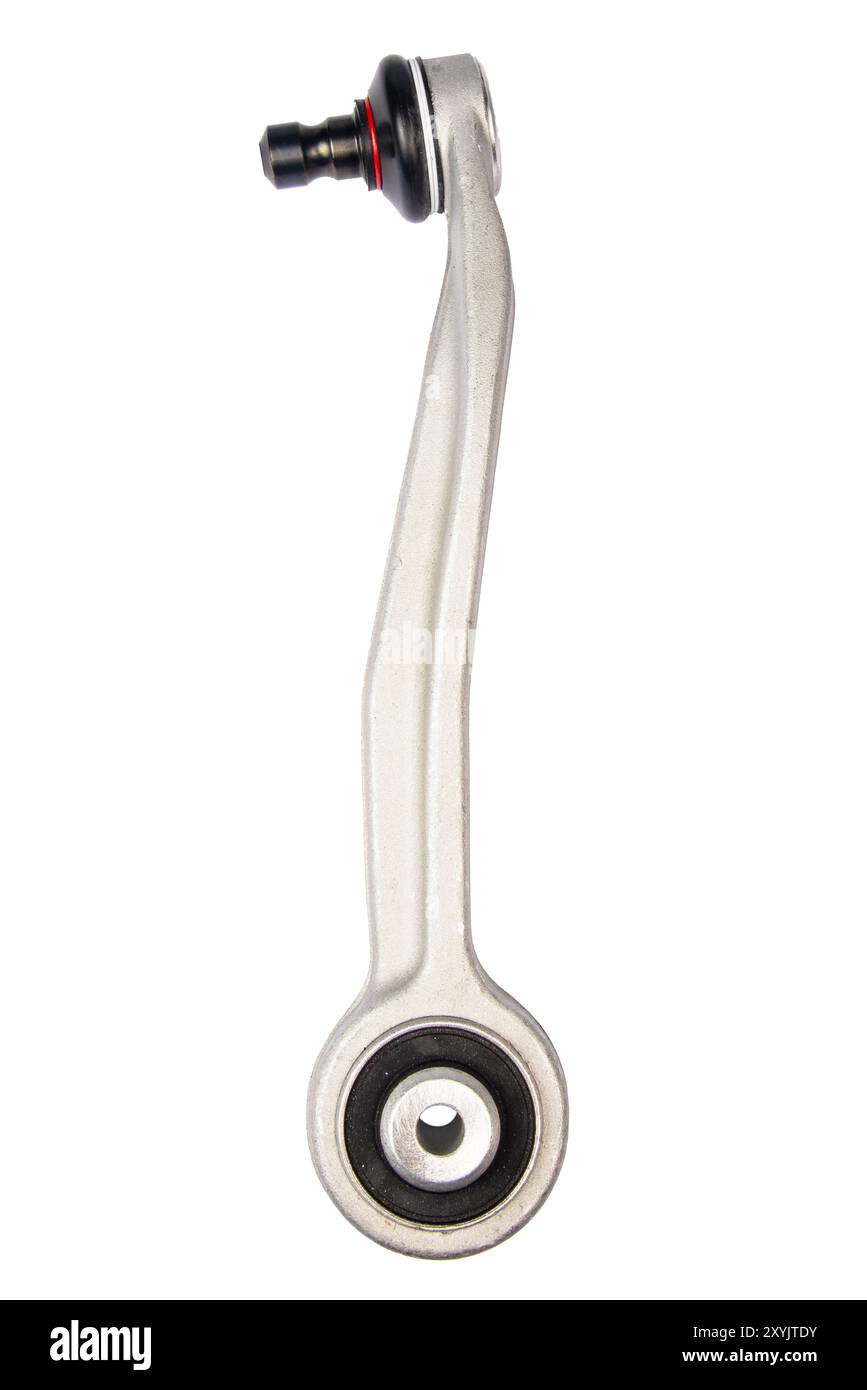 new suspension arm of a vehicle on a white background. New suspension ...