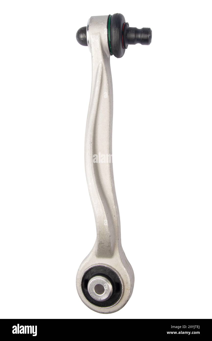 new suspension arm of a vehicle on a white background. New suspension ...