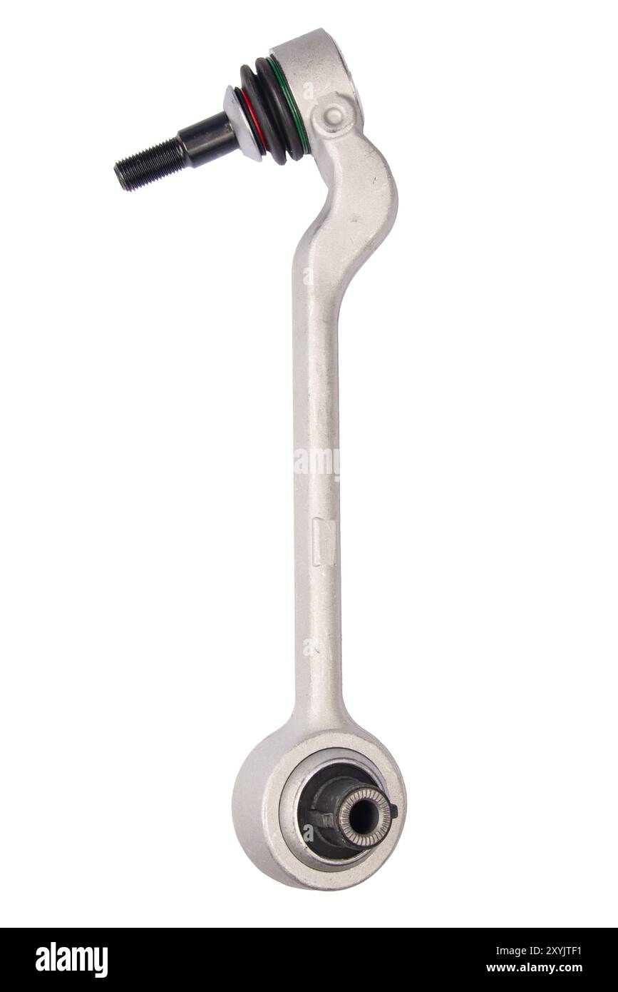 new suspension arm of a vehicle on a white background. New suspension ...