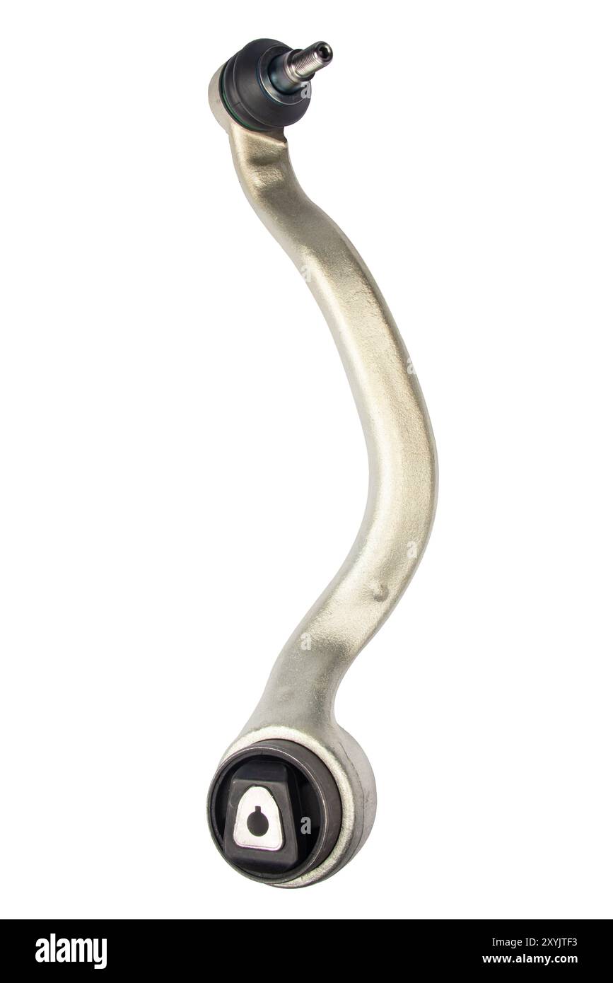 new suspension arm of a vehicle on a white background. New suspension ...