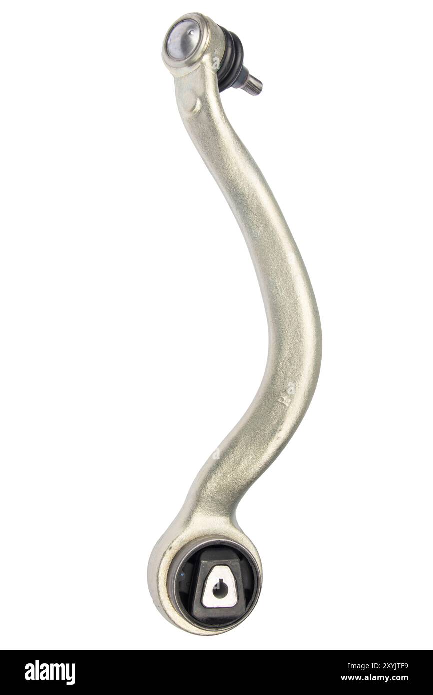 new suspension arm of a vehicle on a white background. New suspension ...
