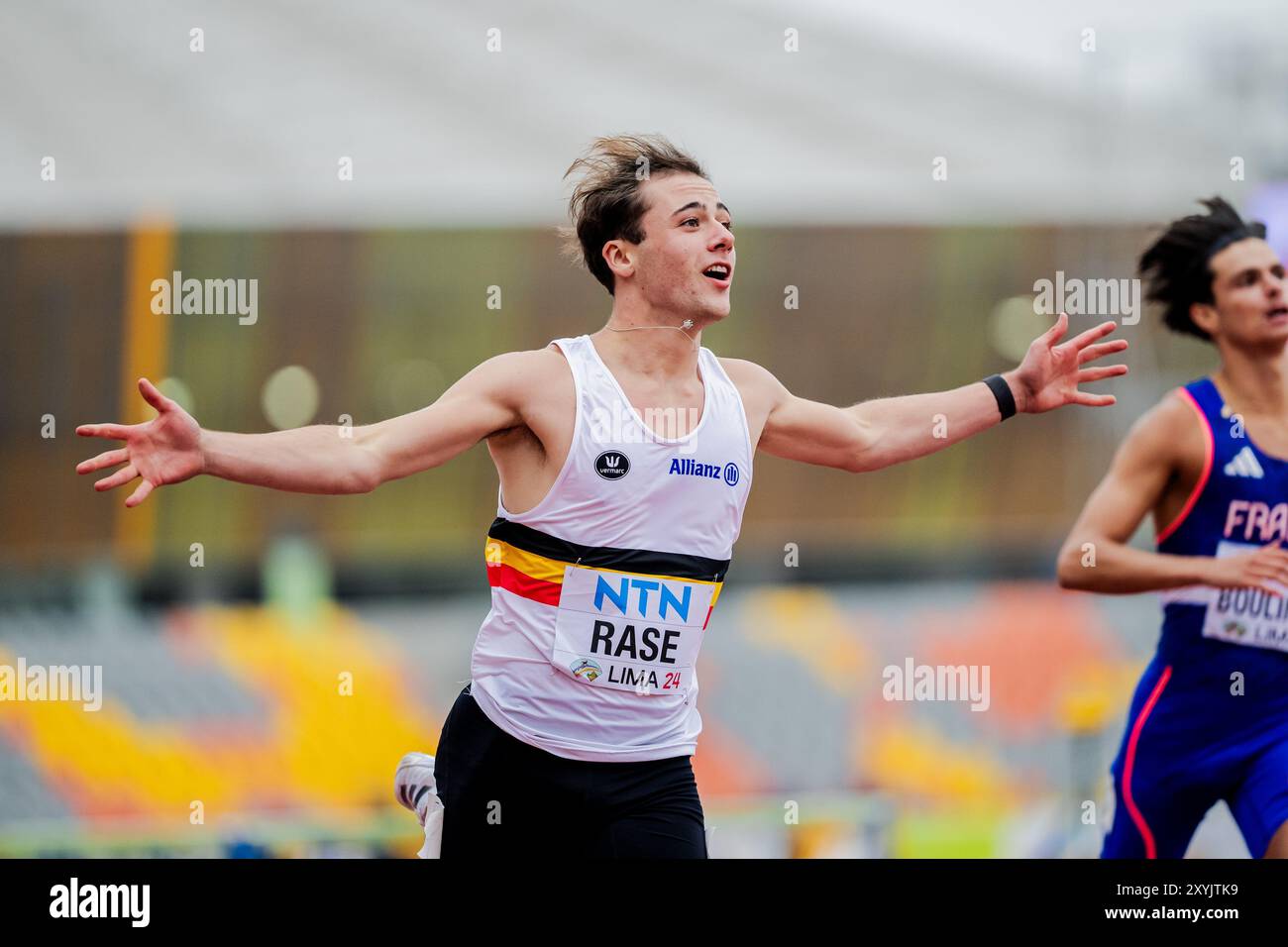 Belgian Nemo Rase reacts during pictured in action during the men's ...