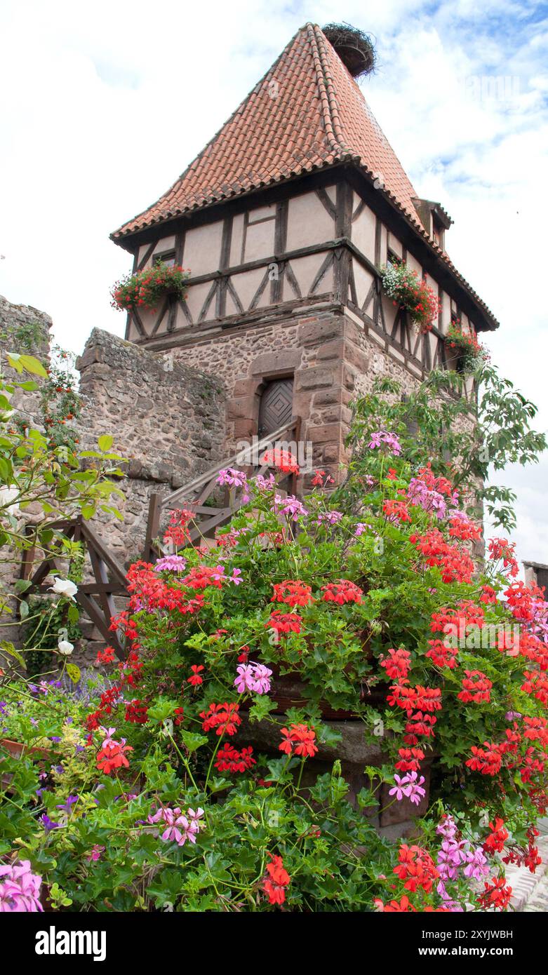 The Tour des Sorcières (Witches' Tower) in Chatenois was used as a ...