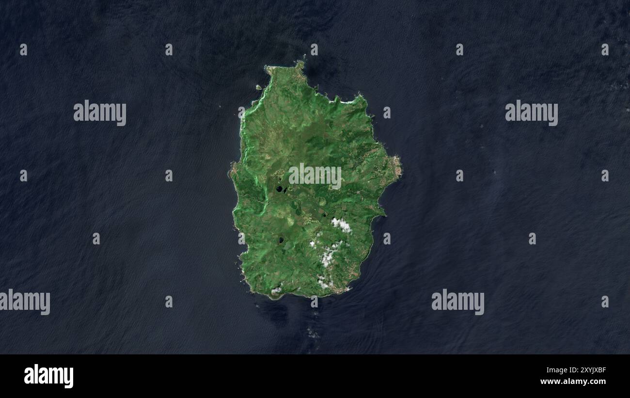 Azores map satellite hi-res stock photography and images - Alamy