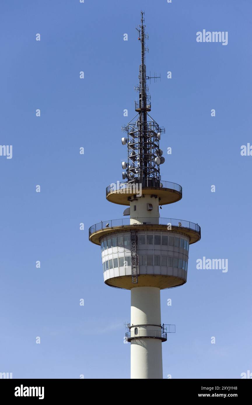Radar tower in Bremerhaven Stock Photo - Alamy