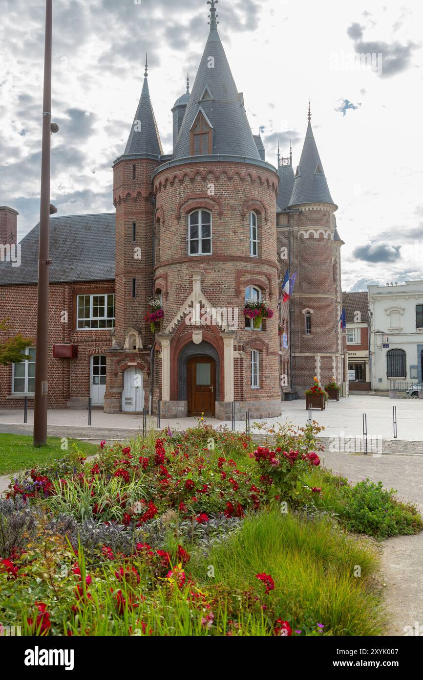Corbie Town Hall was previously a castle built around 1860 by Oswald ...