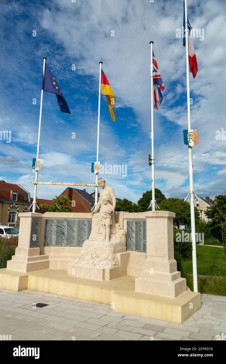 War memorial Corbie, France Stock Photo - Alamy