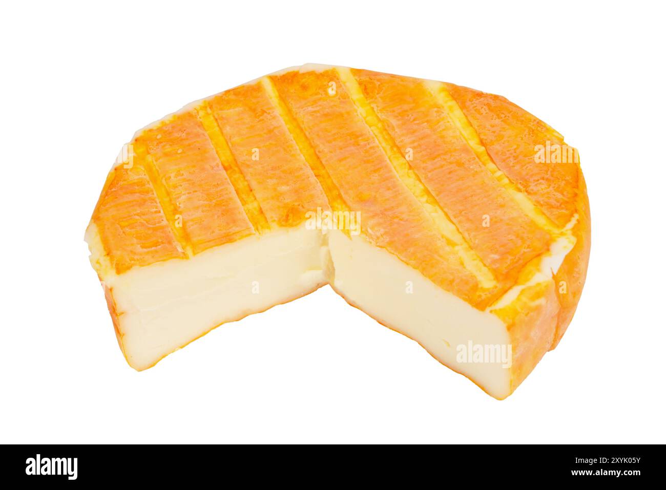 Soft ripened brie cheese Cut Out Stock Images & Pictures - Alamy
