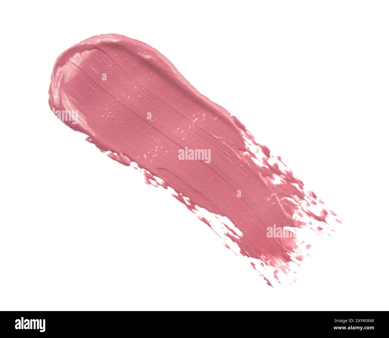 brush stroke isolated over white background Stock Photo - Alamy