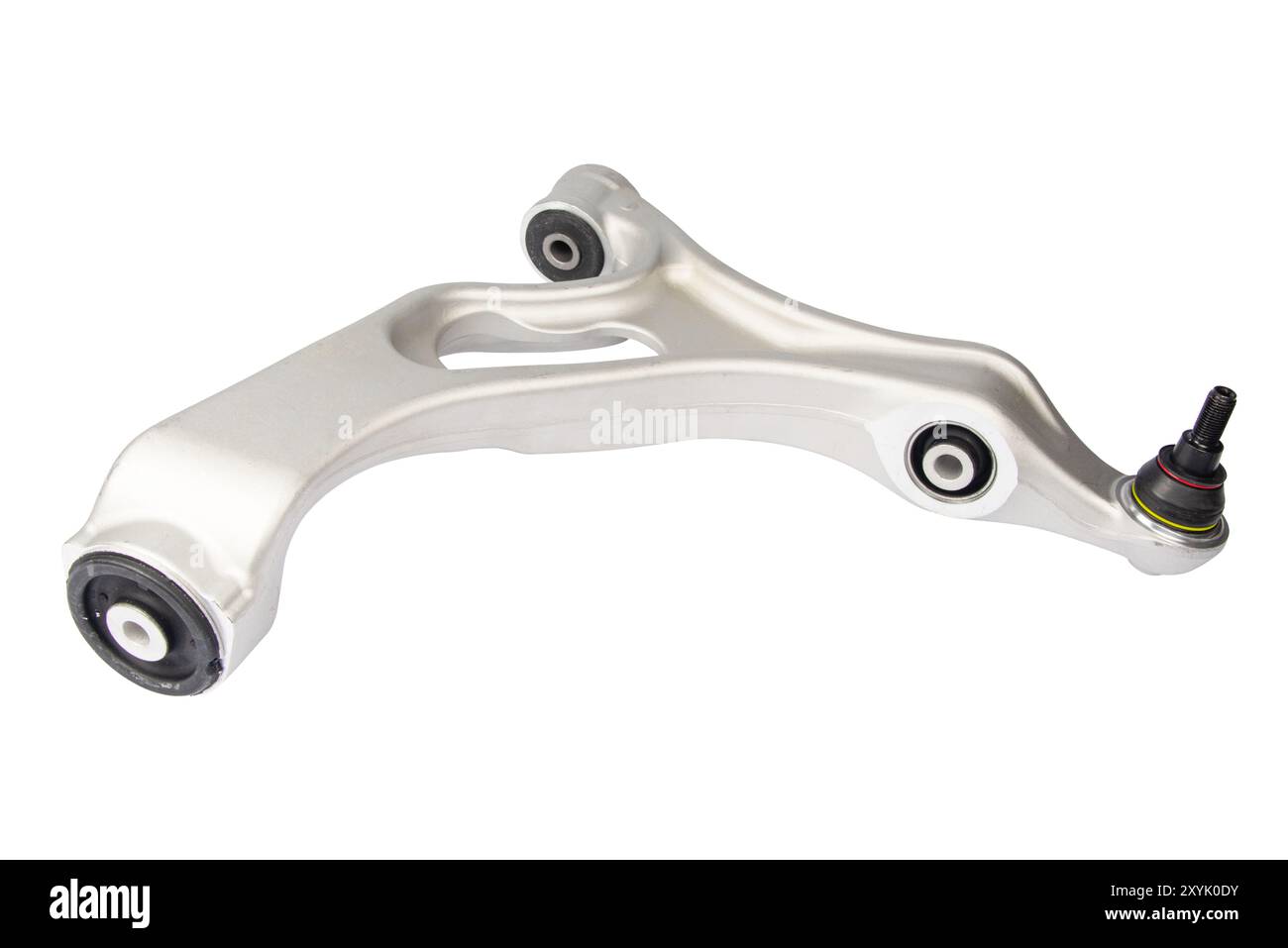 new suspension arm of a vehicle on a white background. New suspension ...