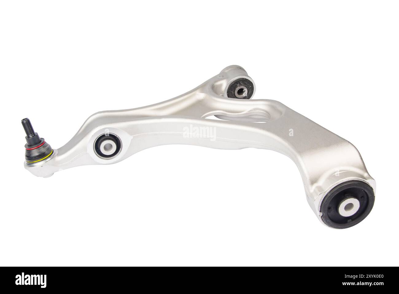 new suspension arm of a vehicle on a white background. New suspension ...