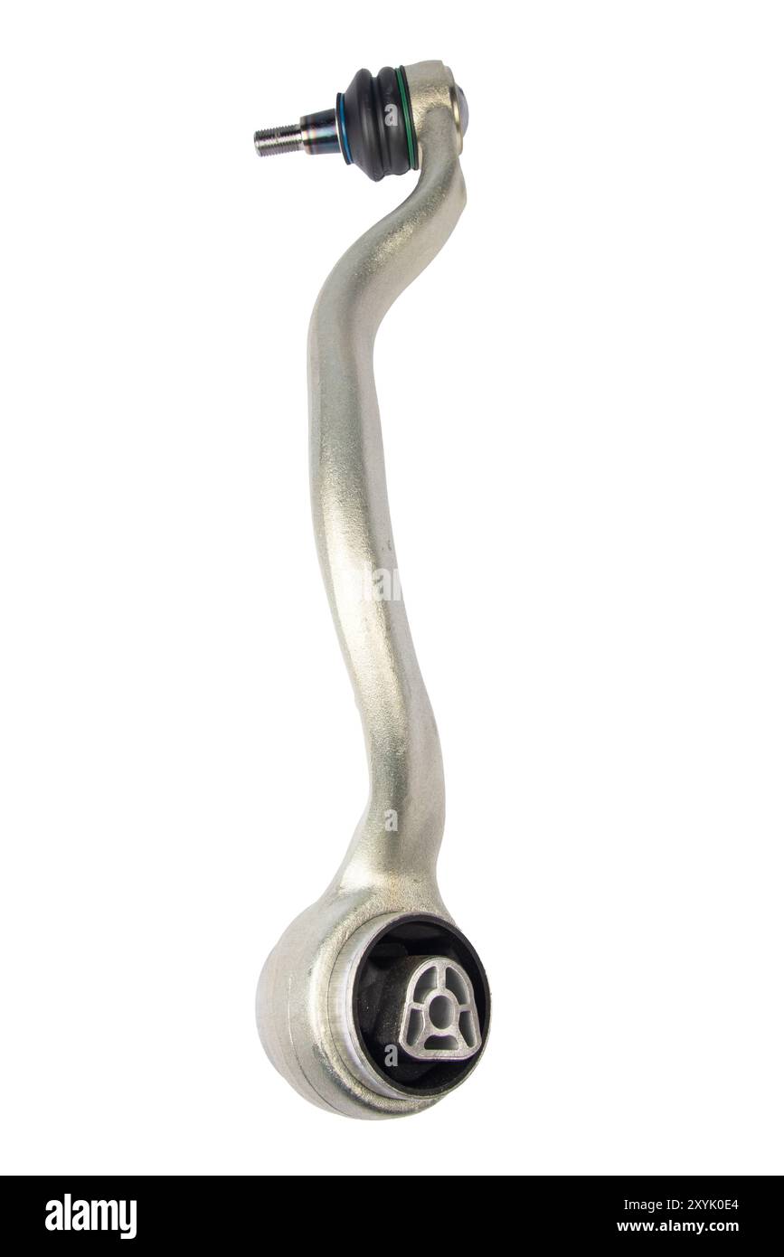 new suspension arm of a vehicle on a white background. New suspension ...