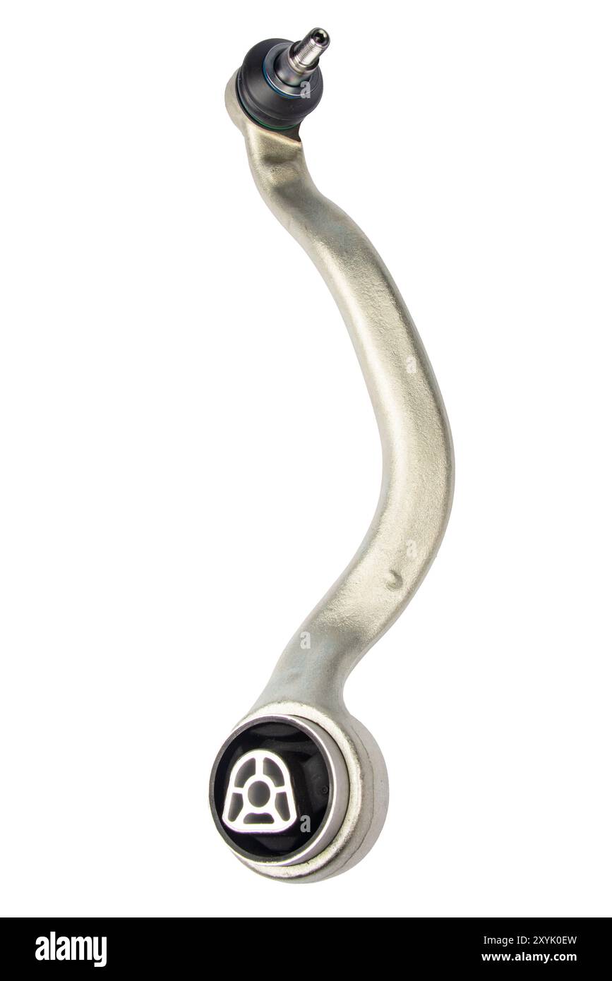 new suspension arm of a vehicle on a white background. New suspension ...