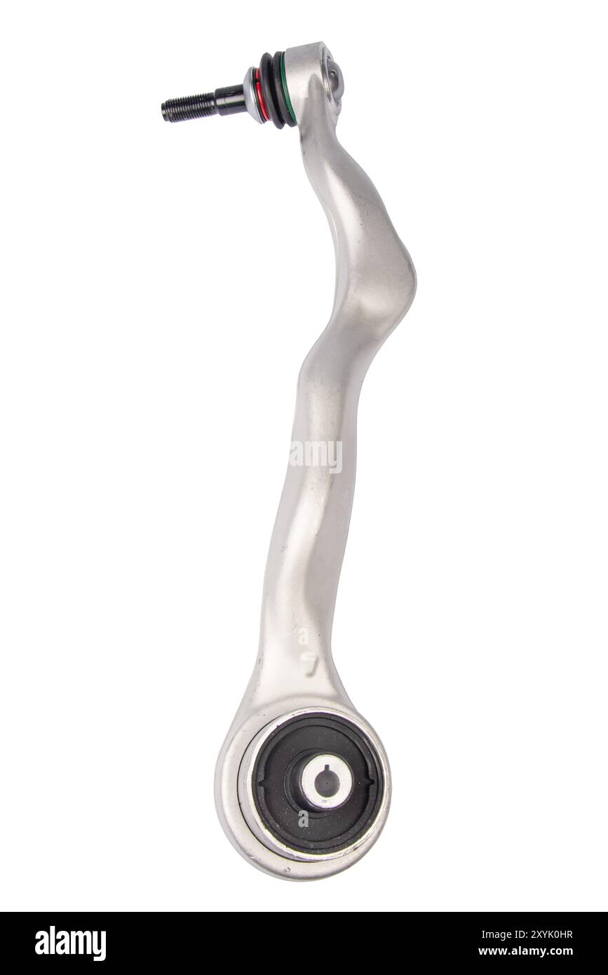 new suspension arm of a vehicle on a white background. New suspension ...