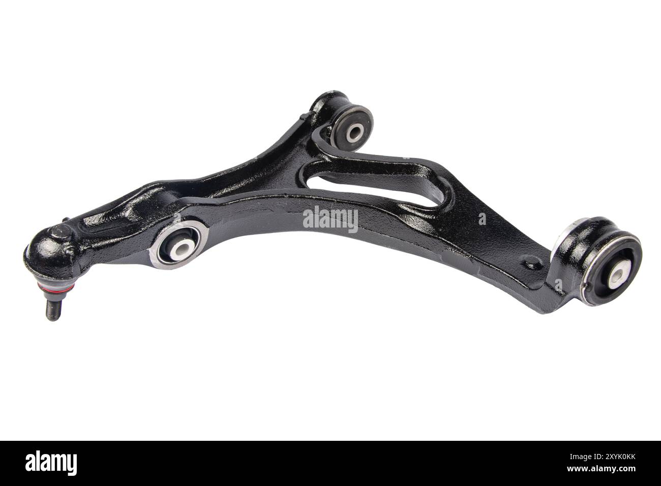 new suspension arm of a vehicle on a white background. New suspension ...