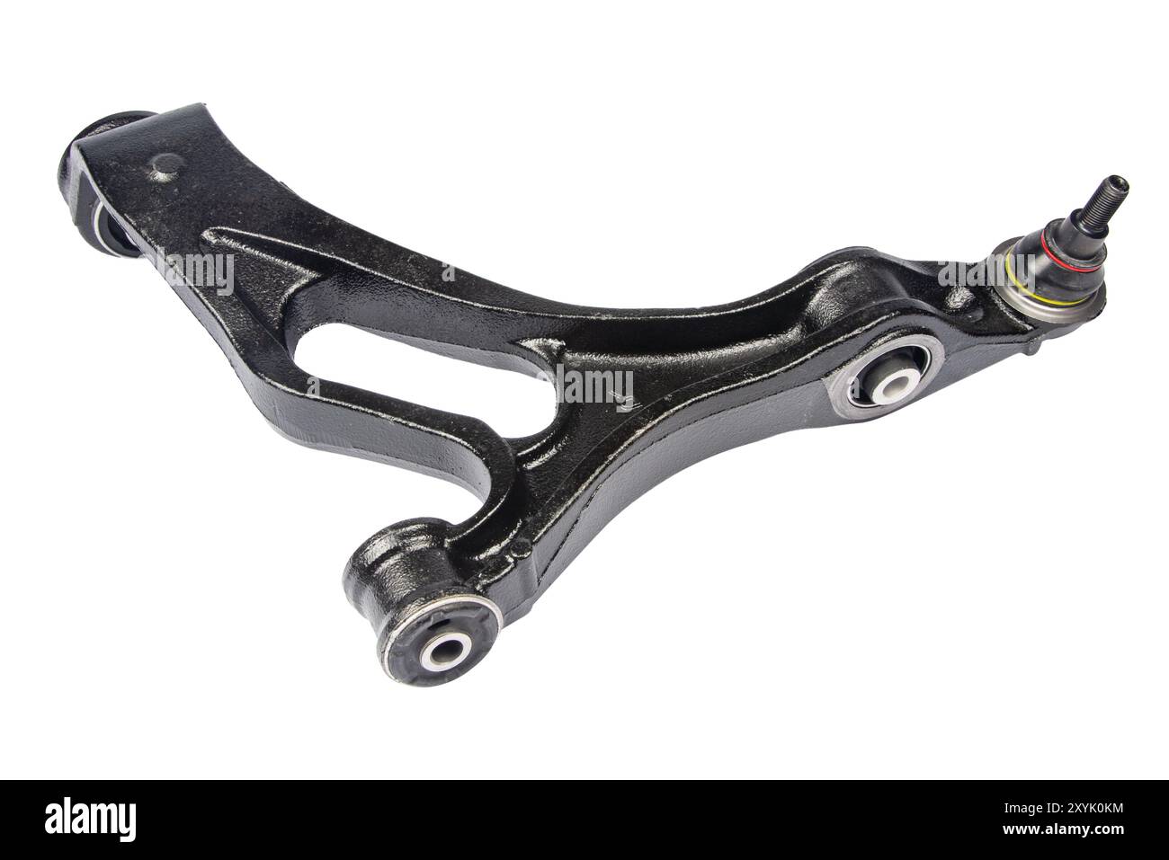 new suspension arm of a vehicle on a white background. New suspension ...