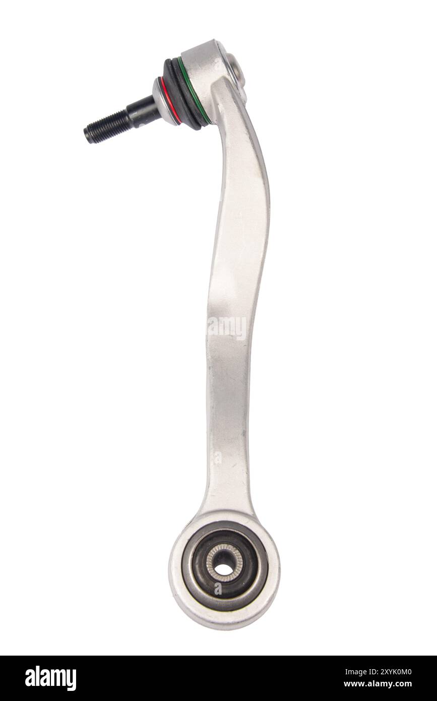 new suspension arm of a vehicle on a white background. New suspension ...
