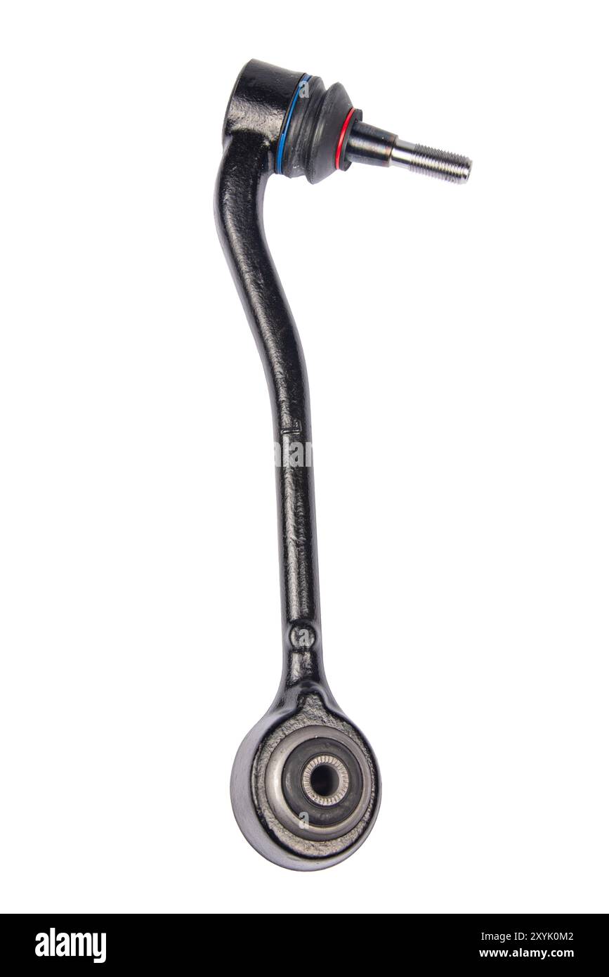 new suspension arm of a vehicle on a white background. New suspension ...